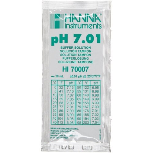 HANNA HI70007P pH Buffer Reference Standard Solution for Cal