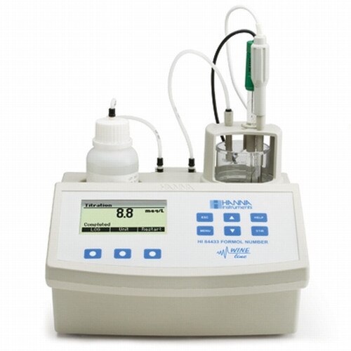 HANNA HI84433-01 Formol Index Mini Titrator & pH Meter for Wines & Fruit Ju