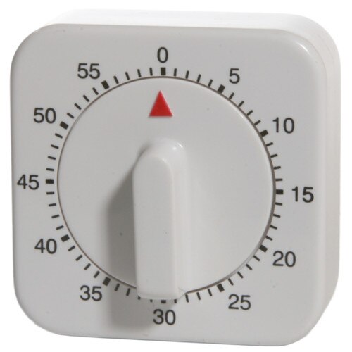 H-B Instrument 505 DURAC® Single Channel 60-Minute Analog Timer, 2.2 x 2.2-