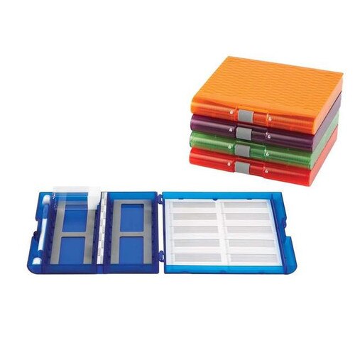 Premium Plus Slide Box, 100 place, translucent ass