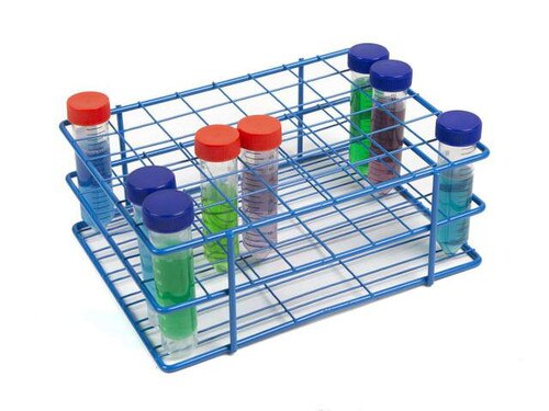 Coated Wire Tube Rack 25-30mm 50mL Tubes, 6x8 Form