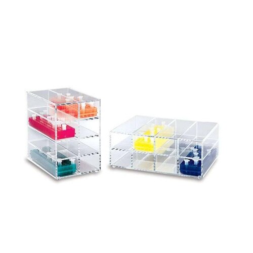 Storage Rack, Horizontal, for 80-Well Tube Racks,