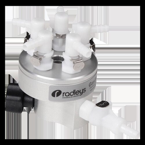 Heidolph 15890350 Radleys Starfish Gas/Vacuum Manifold with Connector