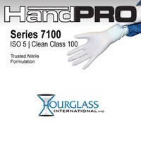 HourGlass International HandPRO™ 7103 ISO5 Class 100 Nitrile Cleanroom ...