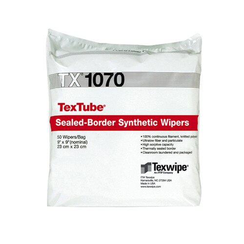 TexWipe® TX1070 TexTube® Tubular-Knit Cleanroom Wipes