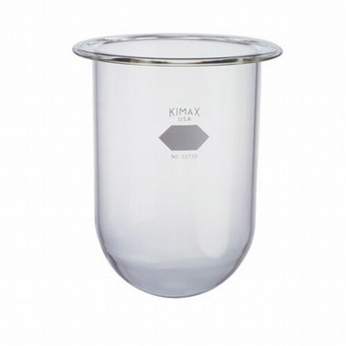Kimble® 33730-1000 KIMAX® 1000mL Glass Round Bottom Dissolution Test Vessel