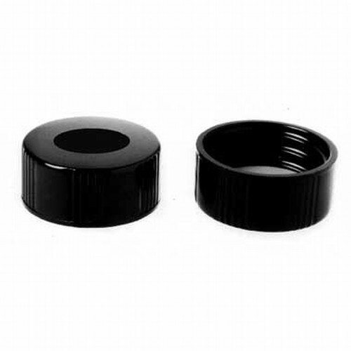 Kimble® 73804-20400 Black Unlined 20-400 Phenolic Screw Cap with Open Top,