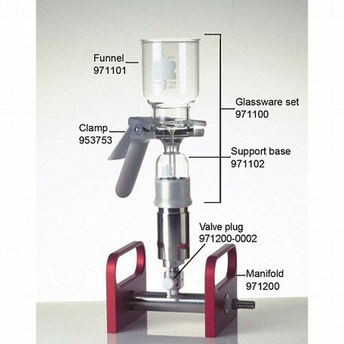 Kimble® 971101-0347 Kontes® Replacement 300mL Glass Funnel for 971100-0047