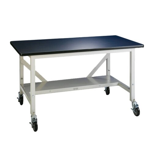 Labconco® 3819100 Adjustable Height Mobile Equipment Table With Solid Epoxy Work Surface And Steel
