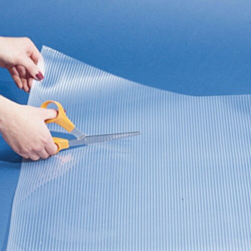 Bel-Art 246790000 Covamat® Polyethylene Ribbed Bench Liner Roll, W x L: 30-