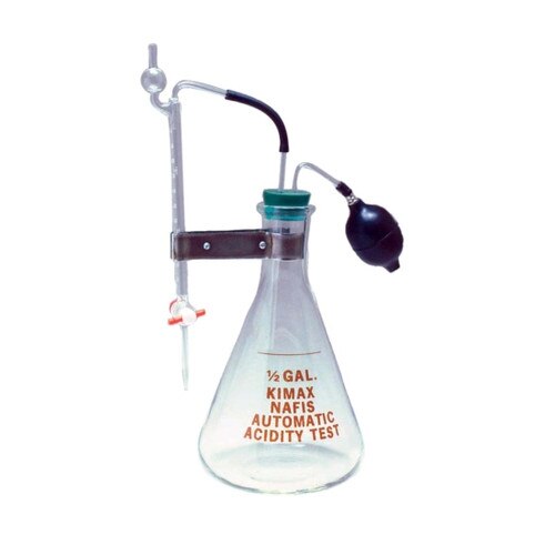 Kimble® 620F-1 KIMAX® Dairy & Milk Acidity Test Apparatus Kit with Automati