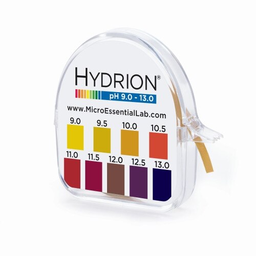 Micro Essential Lab 46 Hydrion™ Vivid Wide Range Single Roll pH Test Paper