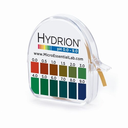 Micro Essential Lab 47 Hydrion™ Vivid Wide Range Single Roll pH Test Paper