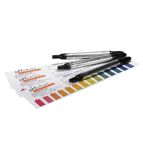 Micro Essential Lab P-12M Hydrion™ Insta-Chek Mechanical pH Pencils for Sur