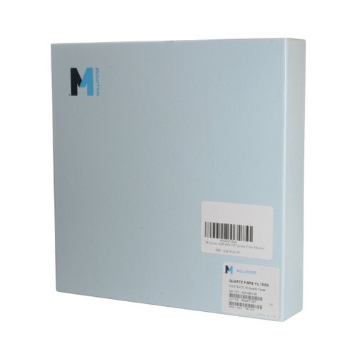 MilliporeSigma AQFA8X105 AQFA Quartz Fiber Filter Sheet without Binder, Thi