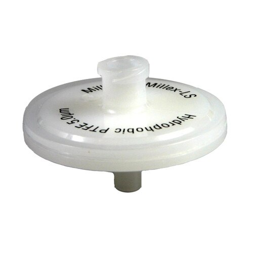 MilliporeSigma SLLGH25NS Millex® LG Syringe Filter with Hydrophilic LCR PTF