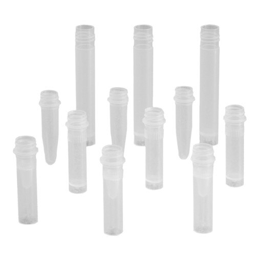 Nalgene® 342810-0020 Micro Packaging Vial Without Screw Cap, Skirted Conica