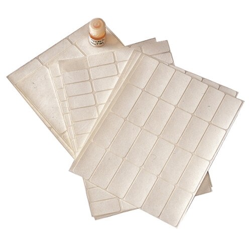 Nalgene® 6319-0020 Polyolefin Labels for Lab Bottles & Containers, H x W: 1