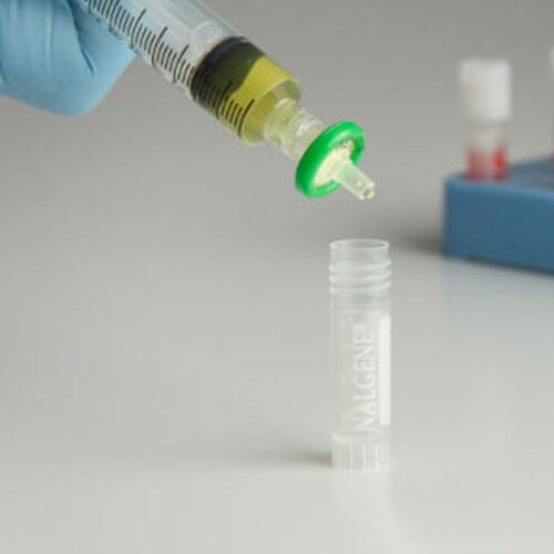 Nalgene™ 721-1345 Syringe Filter With PTFE Membrane Filter, Non-Sterile, Di