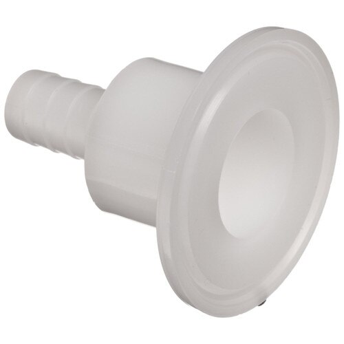 Nalgene® 7211-0500 TriClamp Hose Barb Sanitary Adapter Fitting for Carboys
