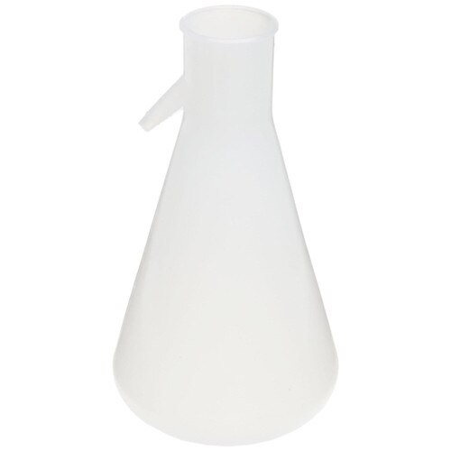 Nalgene® DS4101-1000 Plastic Filtering Flask with Side Arm Tubulation, Poly