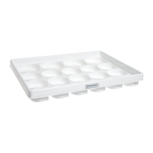 Bel-Art 186500000 Lab Drawer Organizing Tray for Beakers, Flasks & Jar, Whi
