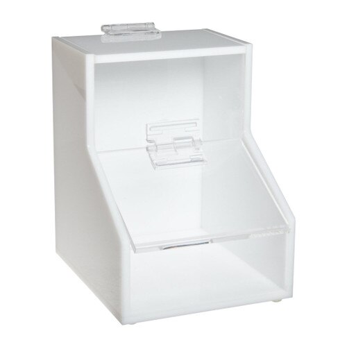 Bel-Art 186690001 Universal Lab Storage & Dispensing Bin, Clear Acrylic, D