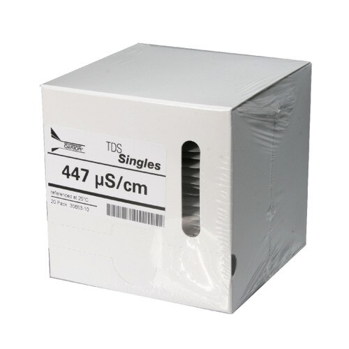 Oakton® WD-35653-10 Conductivity Standard, 447 Microsiemens/cm, Single-Use