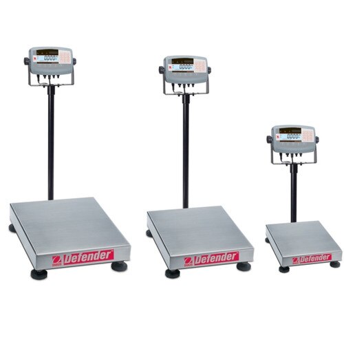 Ohaus D71P15HR1 Defender™ 7000 Advanced Rectangular Bench Scale, 15Kg x ...