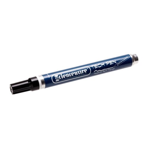 Bel-Art 133840001 Tech Pen Lab Marker, Black