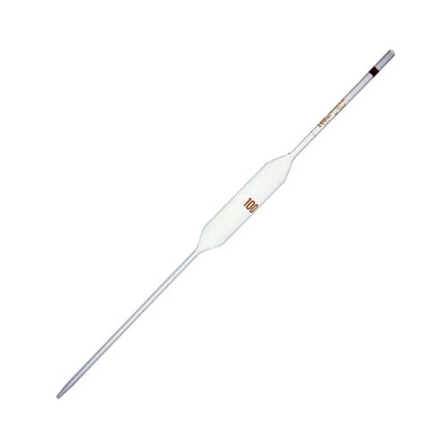 Kimble® 37000-100 KIMAX® 100mL Volumetric Pipet, Class B, Yellow Color Band