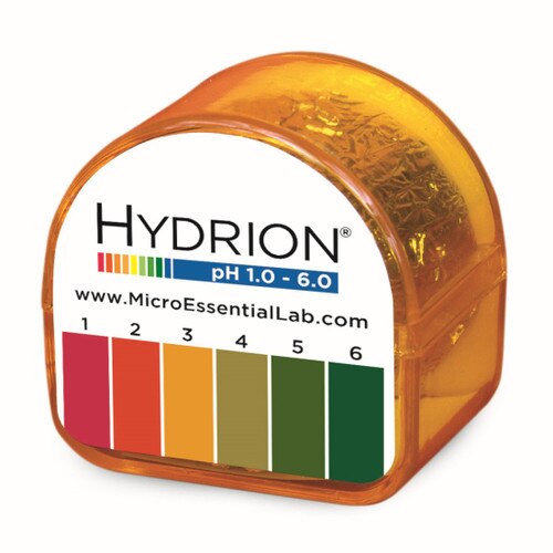 Micro Essential Lab 160/1-6 Hydrion™ Vivid Wide Range Single Roll pH Test P
