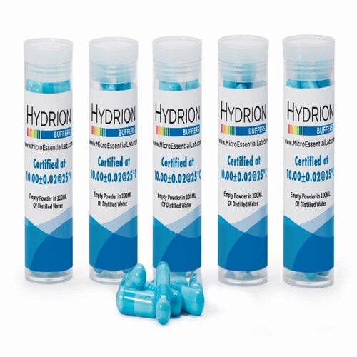 Micro Essential Lab 270-10.00 Hydrion™ Premeasured pH 10.00 Buffer Powder C