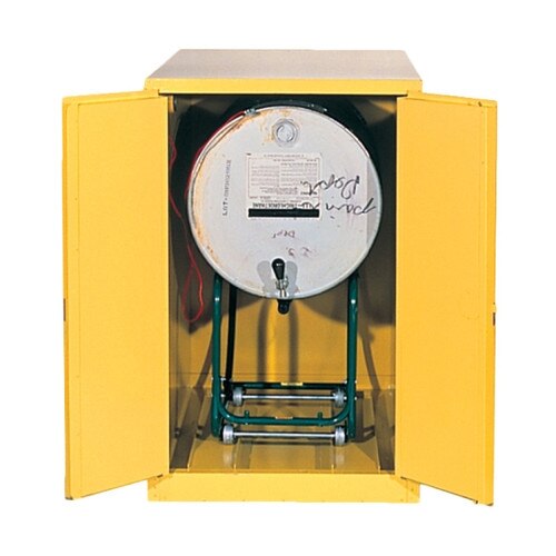 55-Gal Drum Storage Cabinet w/ 2 Self Closing Doors, Eagle®