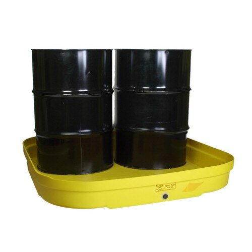 Four Drum Budget Basin Spill Pallet for Containment, Eagle®