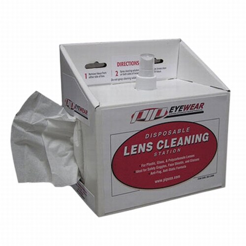 Disposable Lens Cleaning Station, Wall-Mount, PIP