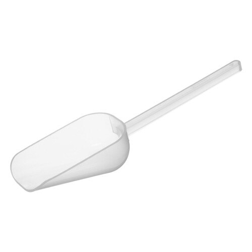 Bel-Art 36750-0000 Plastic Sample Scoop, 125mL, Translucent Polypropylene
