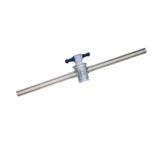Corning® 7282-4 PYREX® 4mm Straight Bore Glass Stopcock with PTFE [ST] Stop