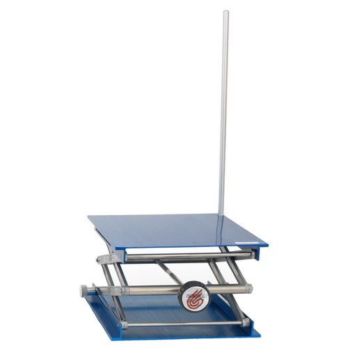 Boekel® 19090-003B Large Lab Jack with 6 x 6-Inch Anodized Metal ...