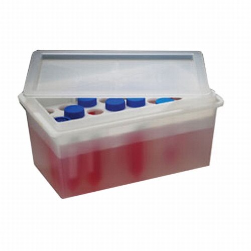 Bel-Art 189050050 Spill Containment Centrifuge Tube Ice Rack Tray for 15mL