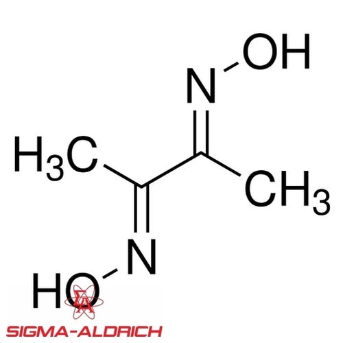 Sigma Aldrich 162574-500G Dimethylglyoxime, ≥99%, ACS Reagent Grade, 500g B