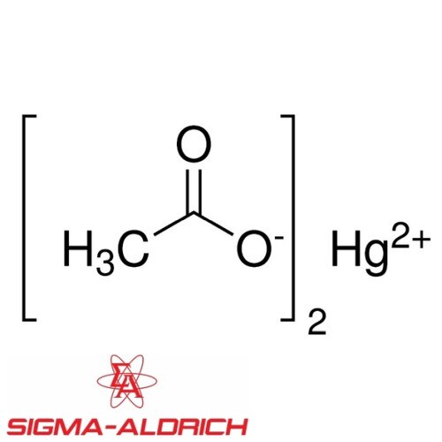Sigma Aldrich 176109-100G Mercury (II) Acetate, ≥98%, ACS Reagent Grade, 10