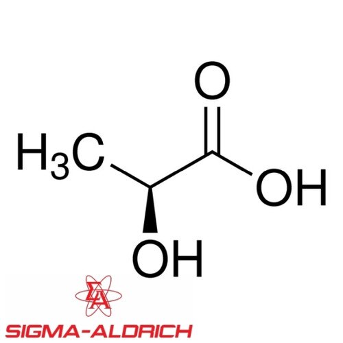 Sigma Aldrich 27715-1L-R L-(+)-Lactic Acid, 80%, 1L Bottle