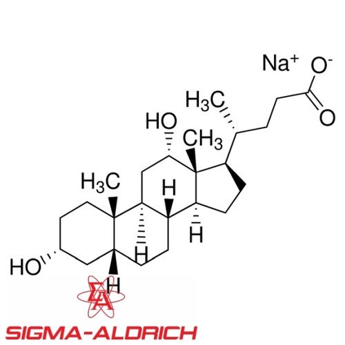 Sigma 30970-500G Sodium Deoxycholate ≥98%, BioXtra Grade, 500g Bottle