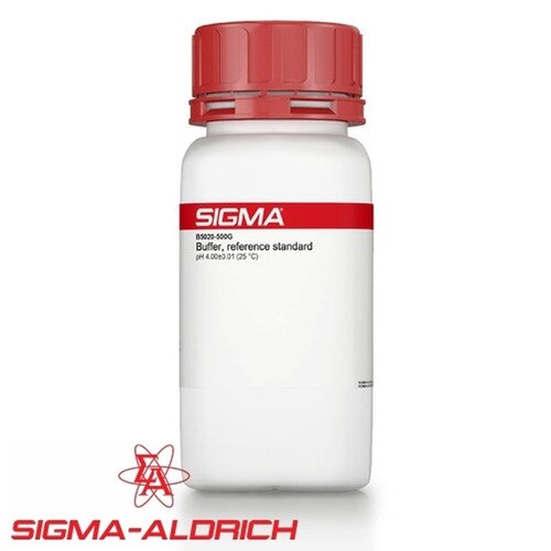 Sigma B5020-6X500ML pH Buffer Reference Standard, pH 4.00 ±0.01 (25°C) (Cas