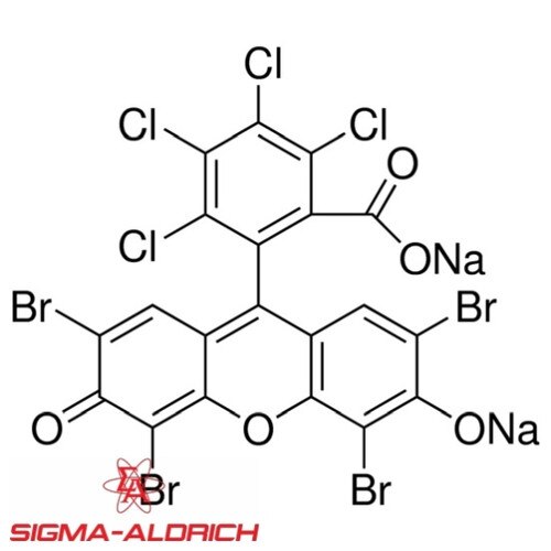 Sigma Aldrich P2759-100G Phloxine B Antibacterial Fluorescent Dye, 100g Bot