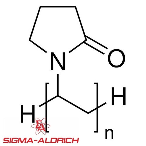 Sigma Aldrich PVP10-500G Polyvinylpyrrolidone, Avg. Mol. Wt.: 10,000, 500g