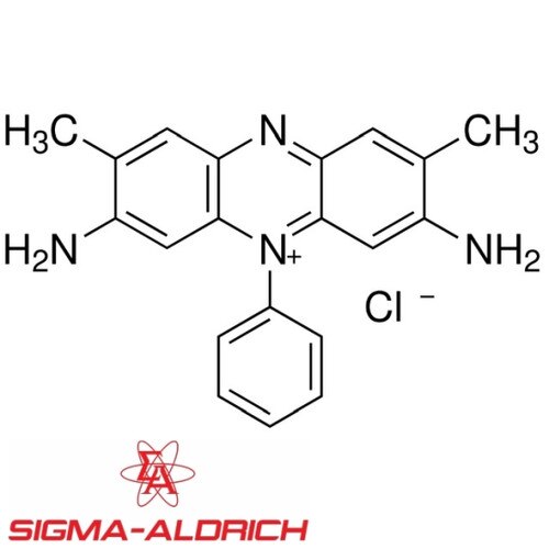 Sigma Aldrich S2255-25G Safranin O Dye, Content, ≥85%, 25g Bottle