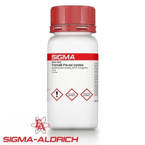 Sigma T8443-100G Trizma® Pre-set Crystals pH 8.0, Avg. MW: 141.8, BioPerfor