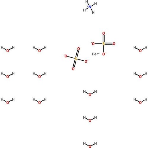 Spectrum Chemical F1005-50KGBL, Ferric Ammonium Sulfate, Dodecahydrate ...